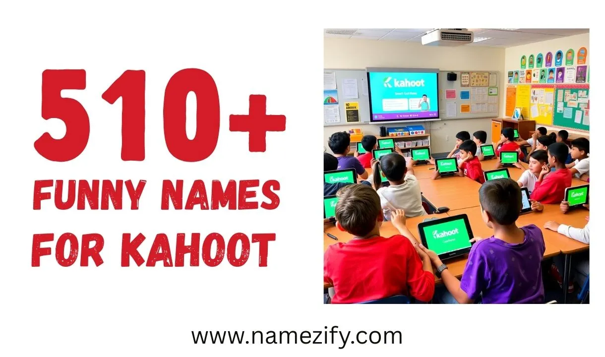 510+ Top Funny Names for Kahoot to Crack Up Your Class